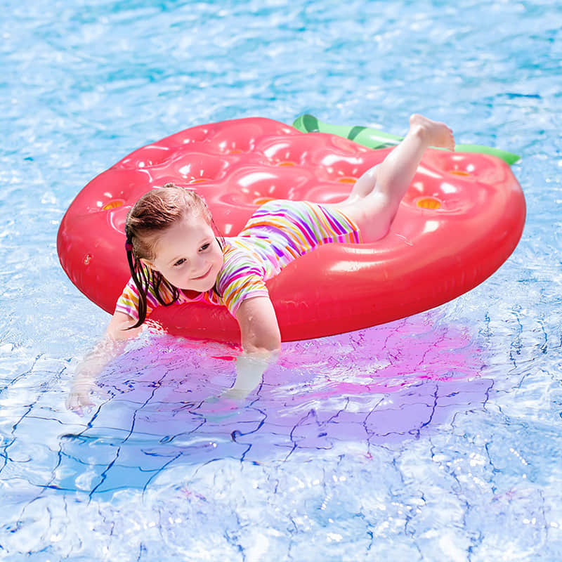 Inflatable Strawberry pool Float - Yiwu Sunrise Inflatable Toys LTD