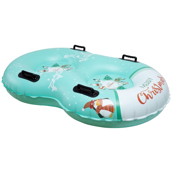 Heavy Duty 2 Person Winter Snow Tube Sled - Yiwu Sunrise Inflatable ...