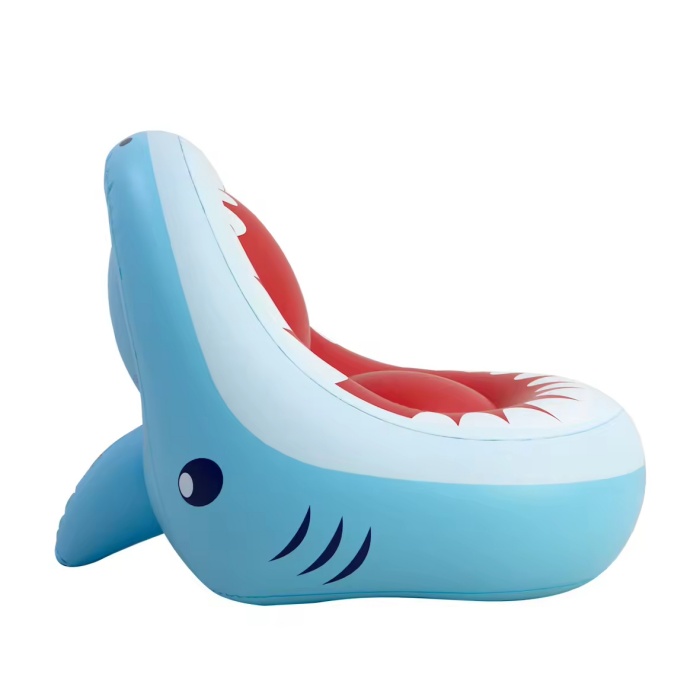 Shark shape Inflatable Baby sofa chair - Yiwu Sunrise Inflatable Toys LTD