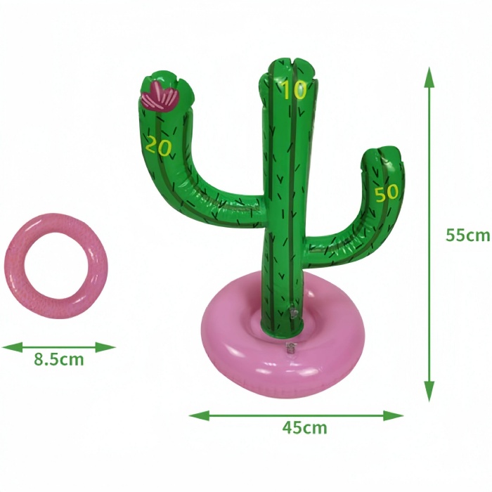 Inflatable Cactus Ring Toss Game Set - Yiwu Sunrise Inflatable Toys LTD