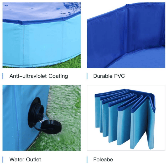 Portable Foldable Dog Pet Pool - Yiwu Sunrise Inflatable Toys LTD Portable Foldable Dog Pet Pool - Yiwu Sunrise Inflatable Toys LTD