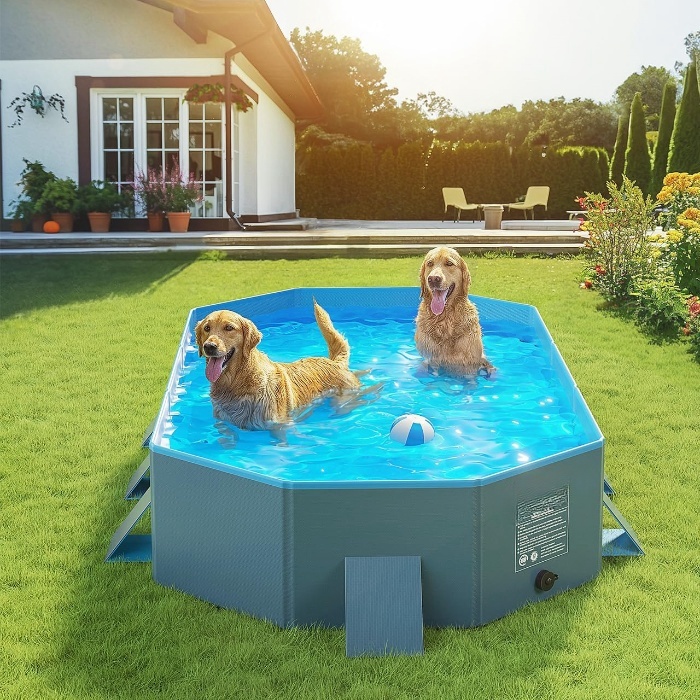 Octagonal shape Portable Foldable Dog Pet Pool - Yiwu Sunrise ... Octagonal shape Portable Foldable Dog Pet Pool - Yiwu Sunrise ...