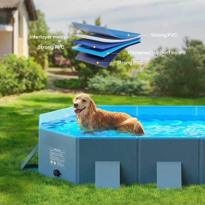 Octagonal shape Portable Foldable Dog Pet Pool - Yiwu Sunrise ... Octagonal shape Portable Foldable Dog Pet Pool - Yiwu Sunrise ...