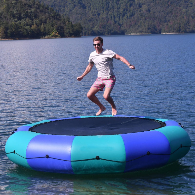 Inflatable floating water trampoline - Yiwu Sunrise Inflatable Toys LTD