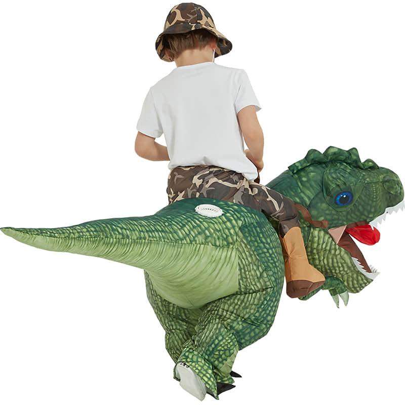 Inflatable dinosaur riding costume - Yiwu Sunrise Inflatable Toys LTD