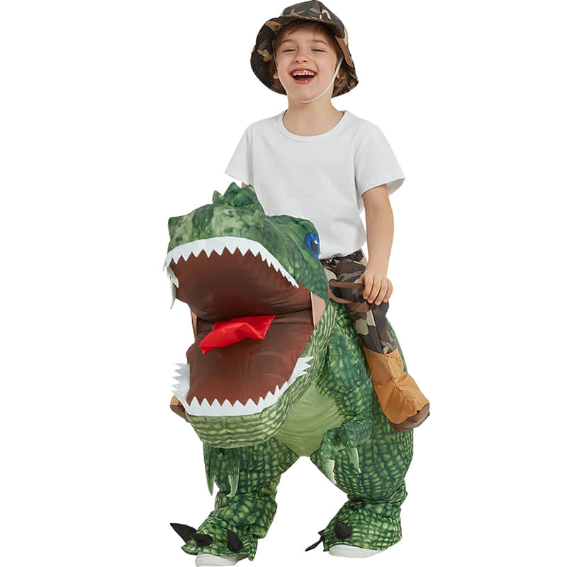 Inflatable dinosaur riding costume - Yiwu Sunrise Inflatable Toys LTD
