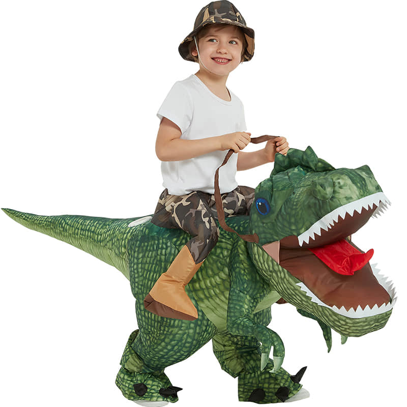 Inflatable dinosaur riding costume - Yiwu Sunrise Inflatable Toys LTD