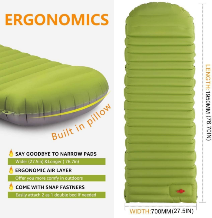 Heavy duty Inflatable camping air mattress - Yiwu Sunrise Inflatable ...