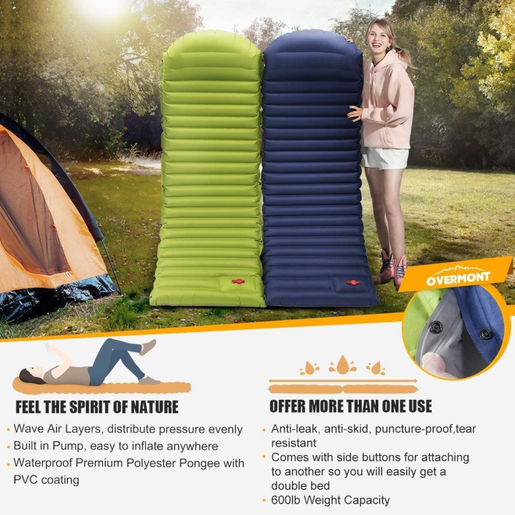 Heavy duty Inflatable camping air mattress - Yiwu Sunrise Inflatable ...
