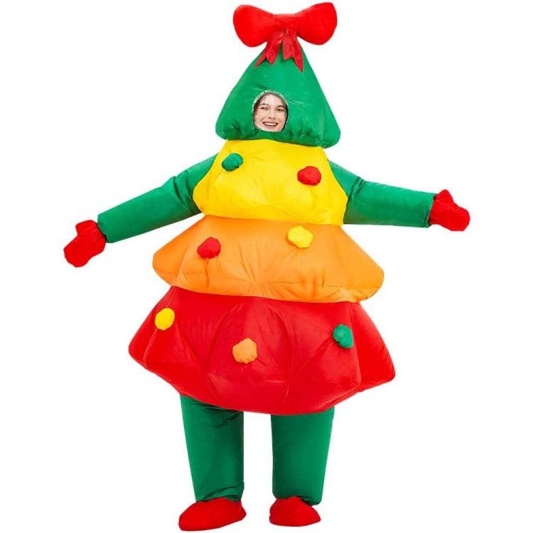 Christmas Tree Inflatable Costume - Yiwu Sunrise Inflatable Toys LTD