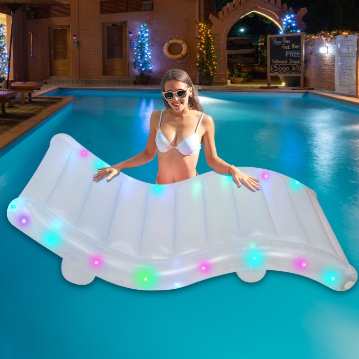 LED Light Up Inflatable Pool Lounger Float - Yiwu Sunrise Inflatable Toys LTD